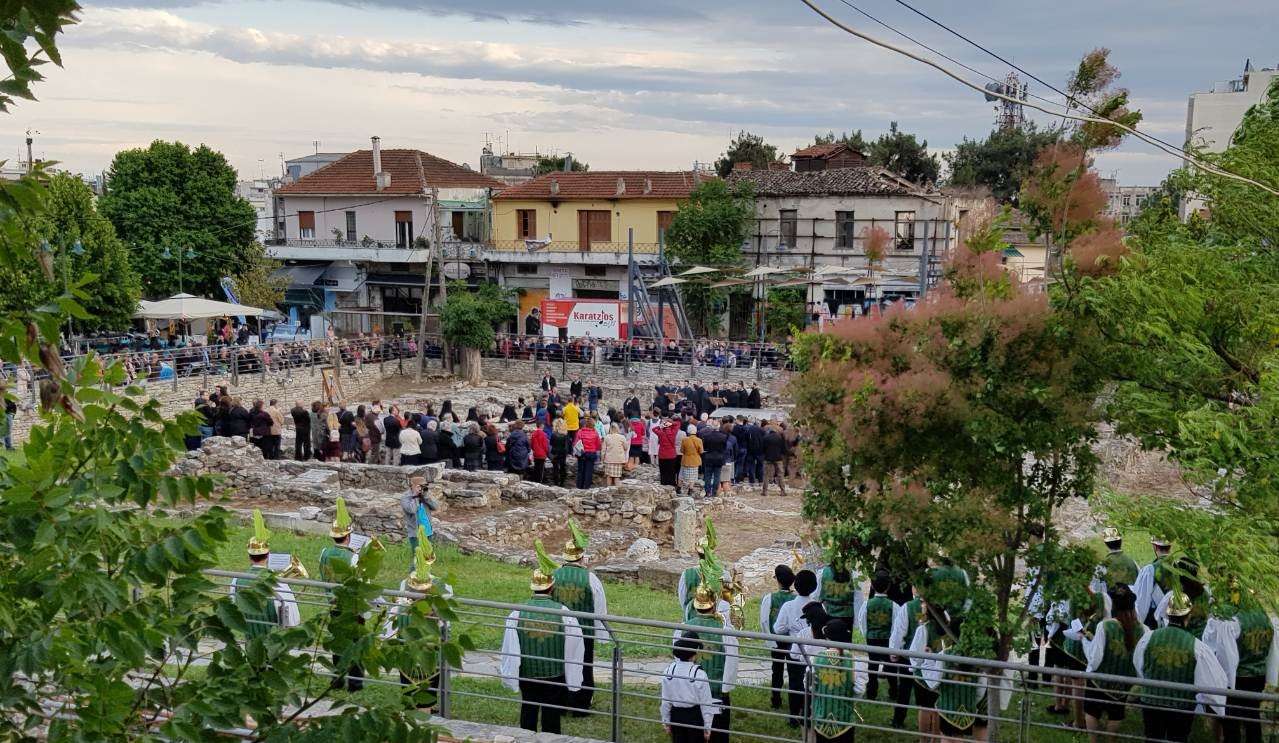 2019 5-13. Αρχιερατικός Εσπερινός στην Αρχαία Βασιλική Αγ. Αχιλλίου ...
