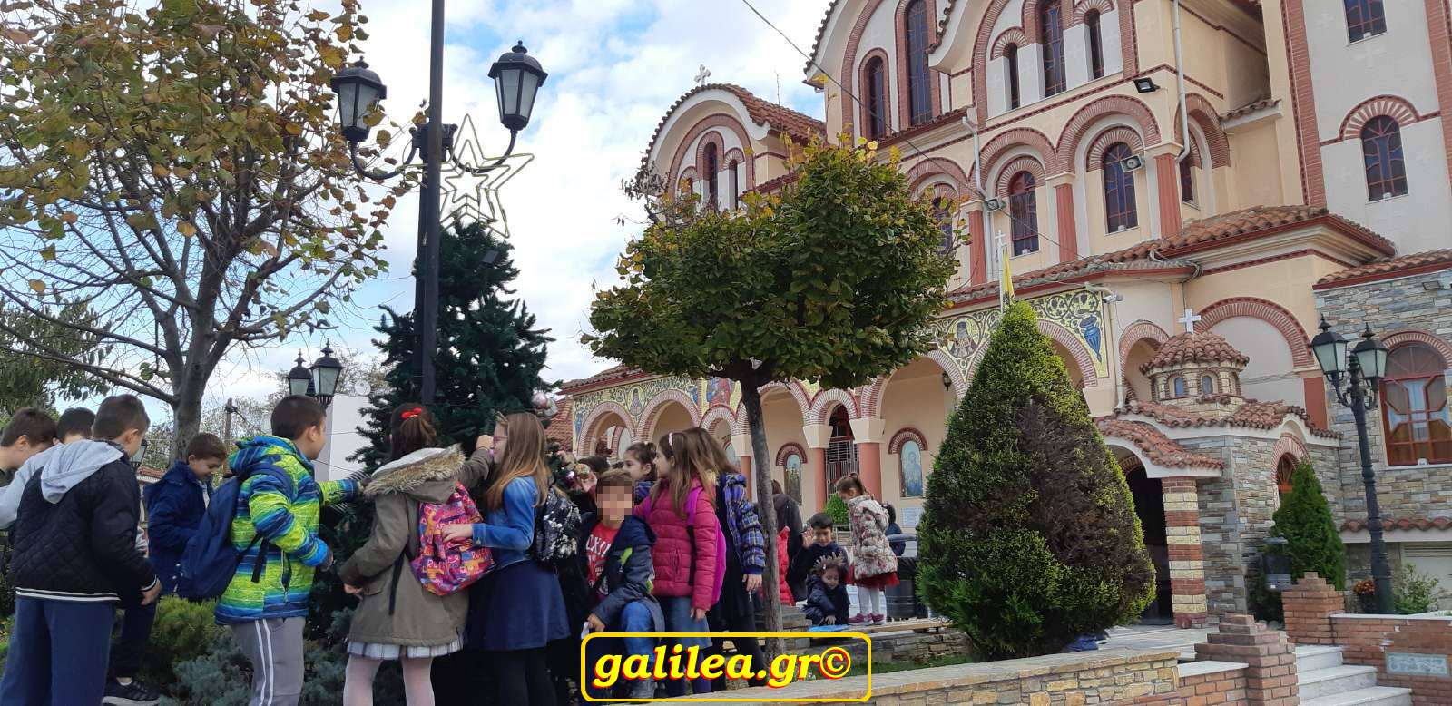 2019 30 ΝΟΕ. ΣΤΟΛΙΣΜΟΣ ΧΡΙΣΤΟΥΓΕΝΝΙΑΤΙΚΟΥ ΔΕΝΤΡΟΥ ΤΟΥ Ι.ΝΑΟΥ ΜΑΣ | ΓΑΛΙΛΑΙΑ