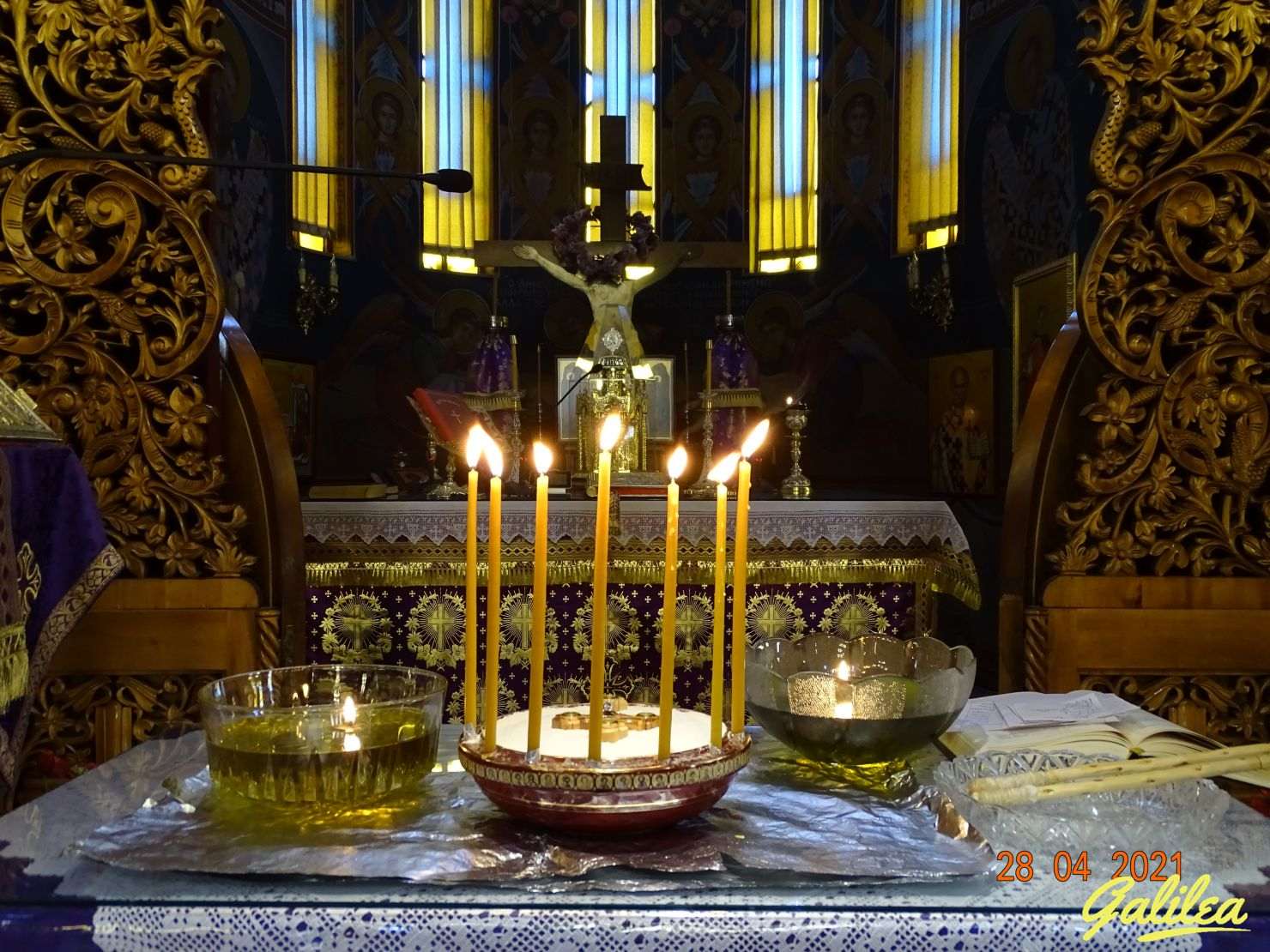 ΑΚΟΛΟΥΘΙΑ ΙΕΡΟΥ ΕΥΧΕΛΑΙΟΥ-ΑΚΟΛΟΥΘΙΑ ΤΟΥ ΝΥΜΦΙΟΥ ΜΕΓΑΛΗ ΤΕΤΑΡΤΗ 1 ΜΑΙΟΥ ...