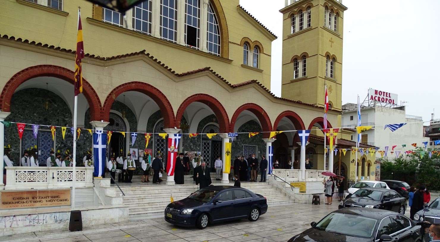 2021 15-5 Η Φιλαρμονική της Ενοριακής μας Συντροφιάς στην Πανηγυρική ...