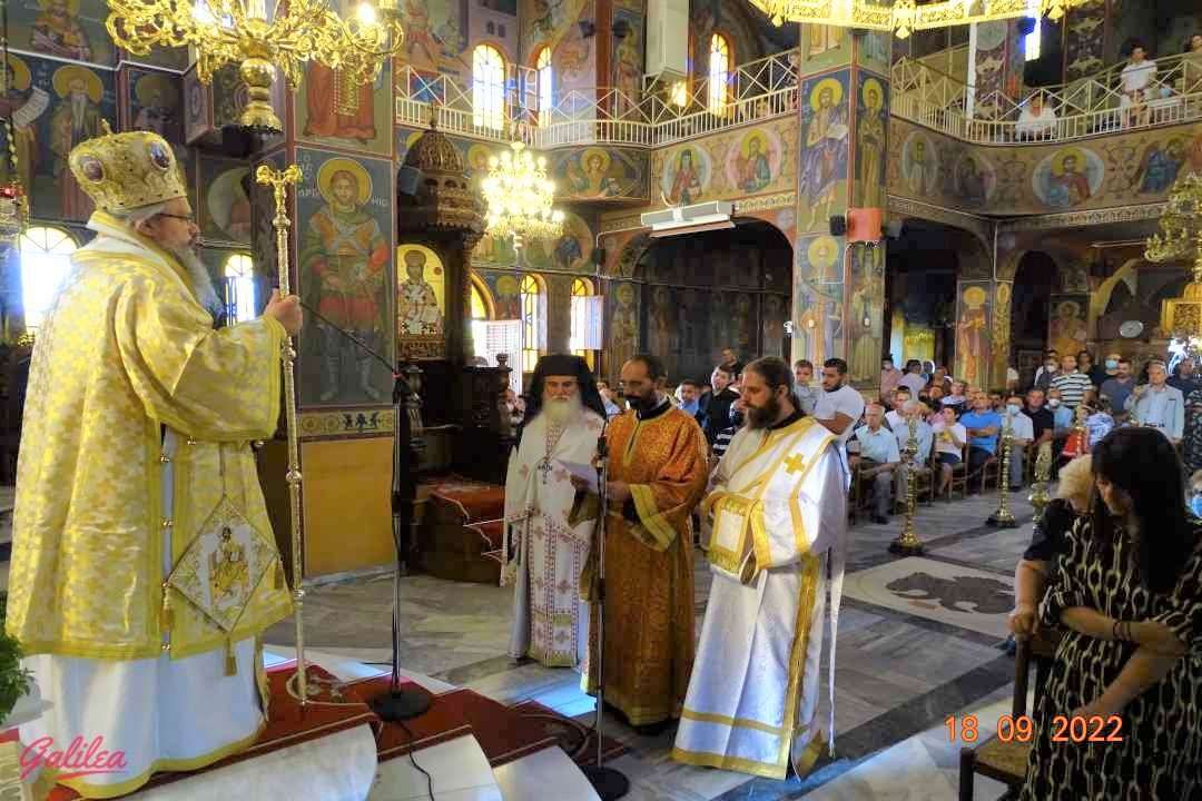 2022 18 ΣΕΠ. ΑΡΧΙΕΡΑΤΙΚΗ Θ.ΛΕΙΤΟΥΡΓΙΑ ΣΤΟΝ Ι.ΝΑΟ ΜΑΣ ΚΑΙ ΧΕΙΡΟΤΟΝΙΑ ΕΙΣ ...